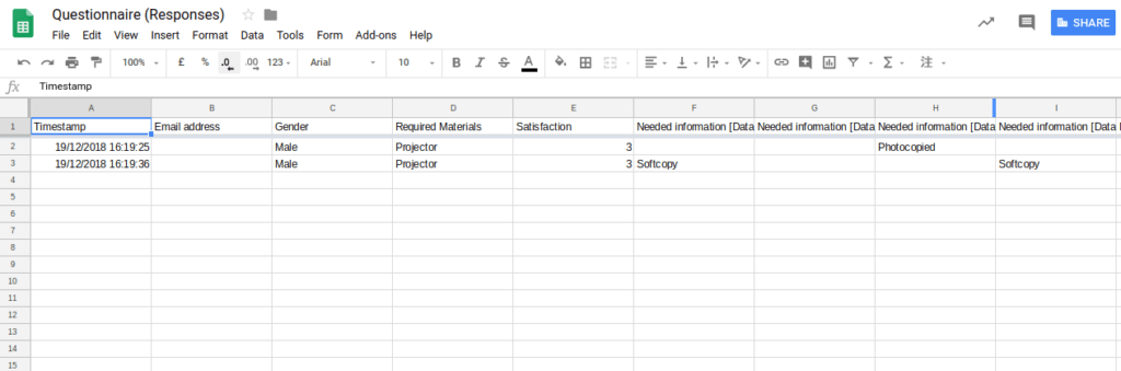 7 steps to create surveys using Google Forms Questionnaire