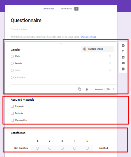  Google Forms 6 